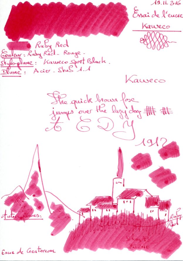 Ruby Red – Kaweco | Inksnibs