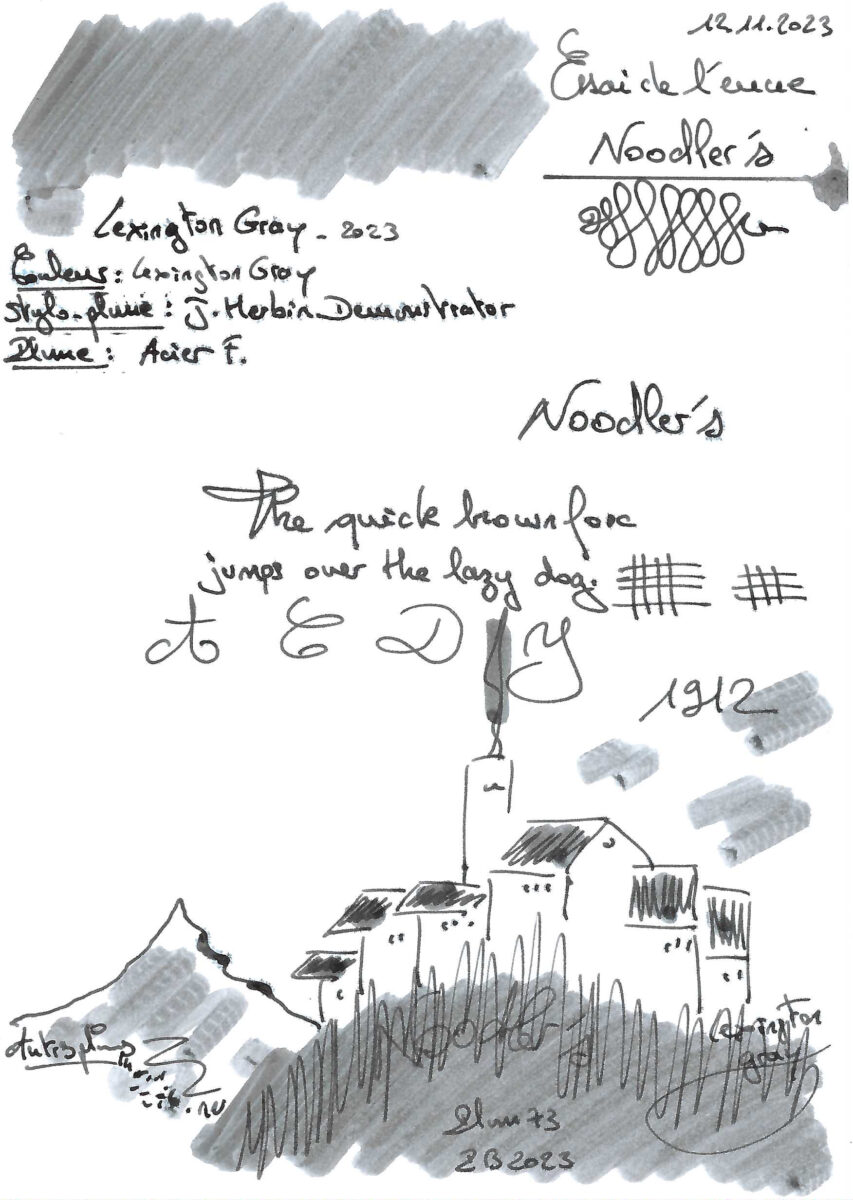 Lexington Gray – Noodler’s | Inksnibs